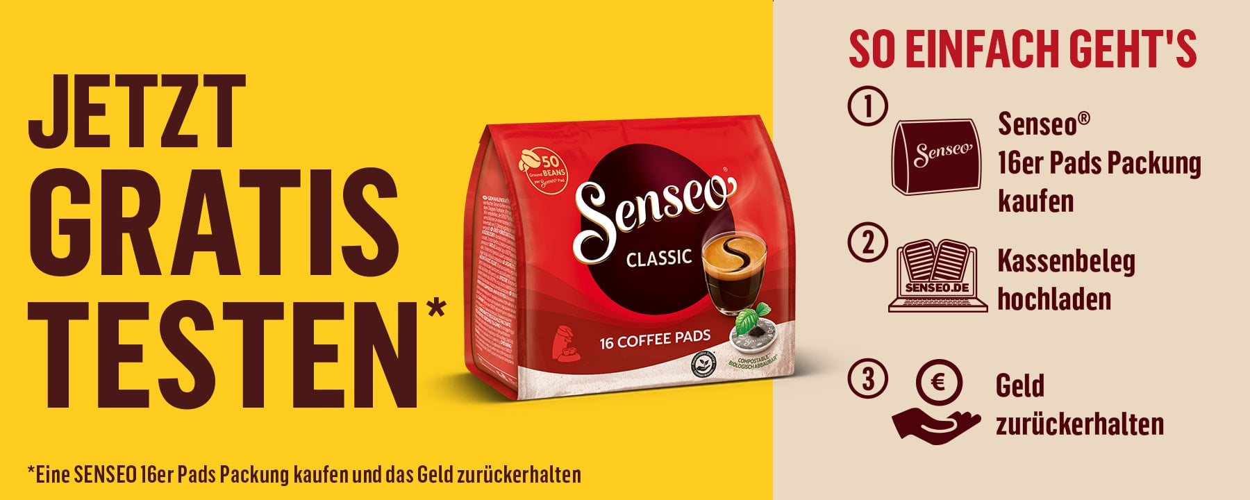 Faszinierend Senseo Aktion 200 Pads Gratis 2023 Bilder